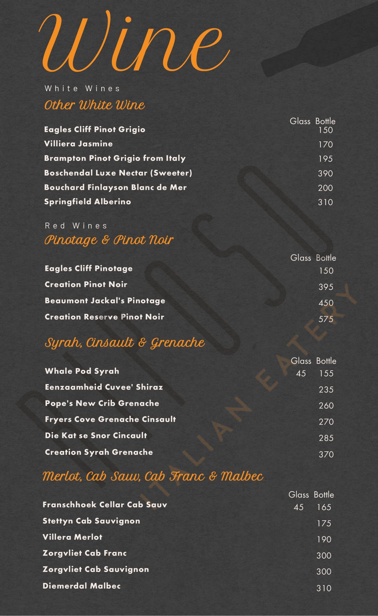 Riposo Italian Eatery | The Best